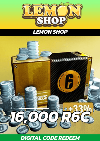 16,000 R6 Credits -- RAINBOW SIX -- • Lemonshop