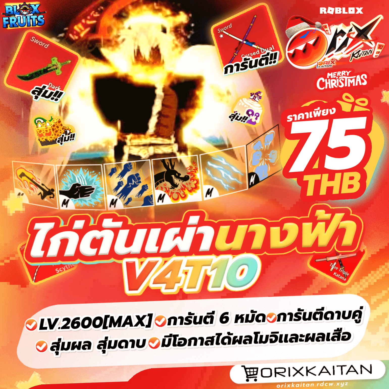 ไก่ตัน สกาย V4.T10 • Orix Kaitan