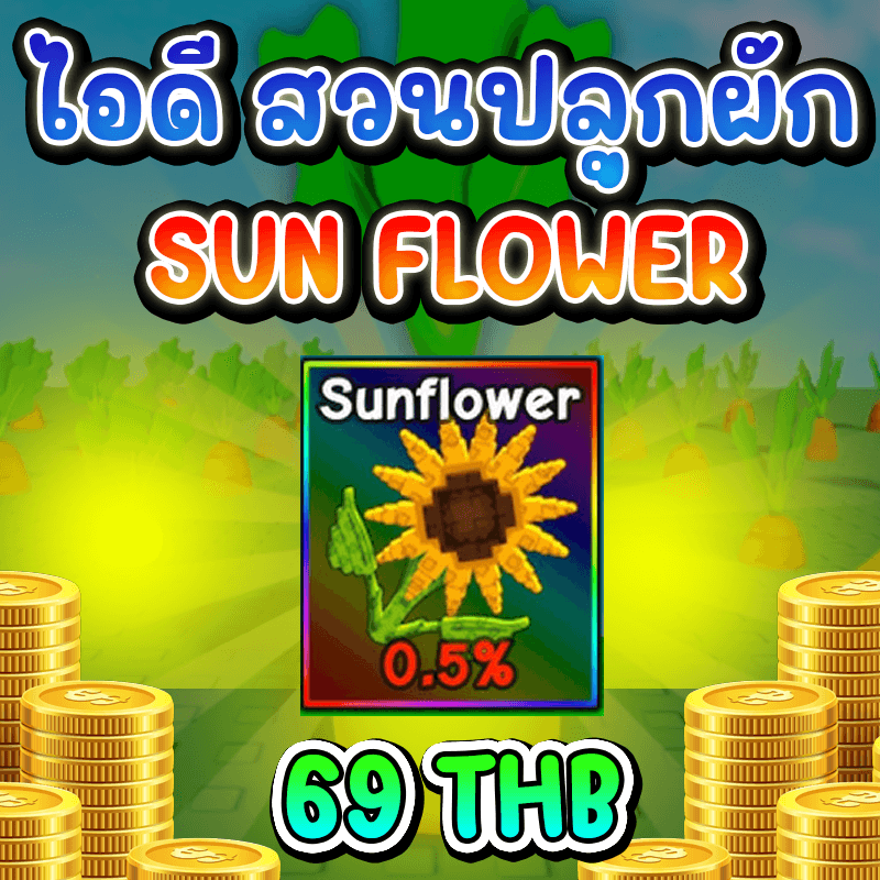 ไอดี สวน SUNFLOWER ( กำลังปลูก อยู่ในสวน ) • Orix Kaitan