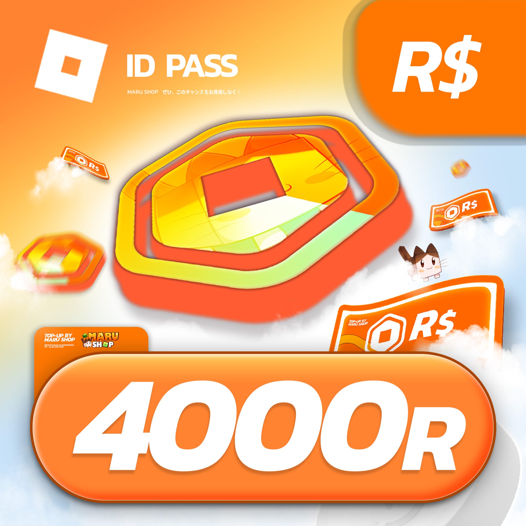 4000 Robux • Maru Shop